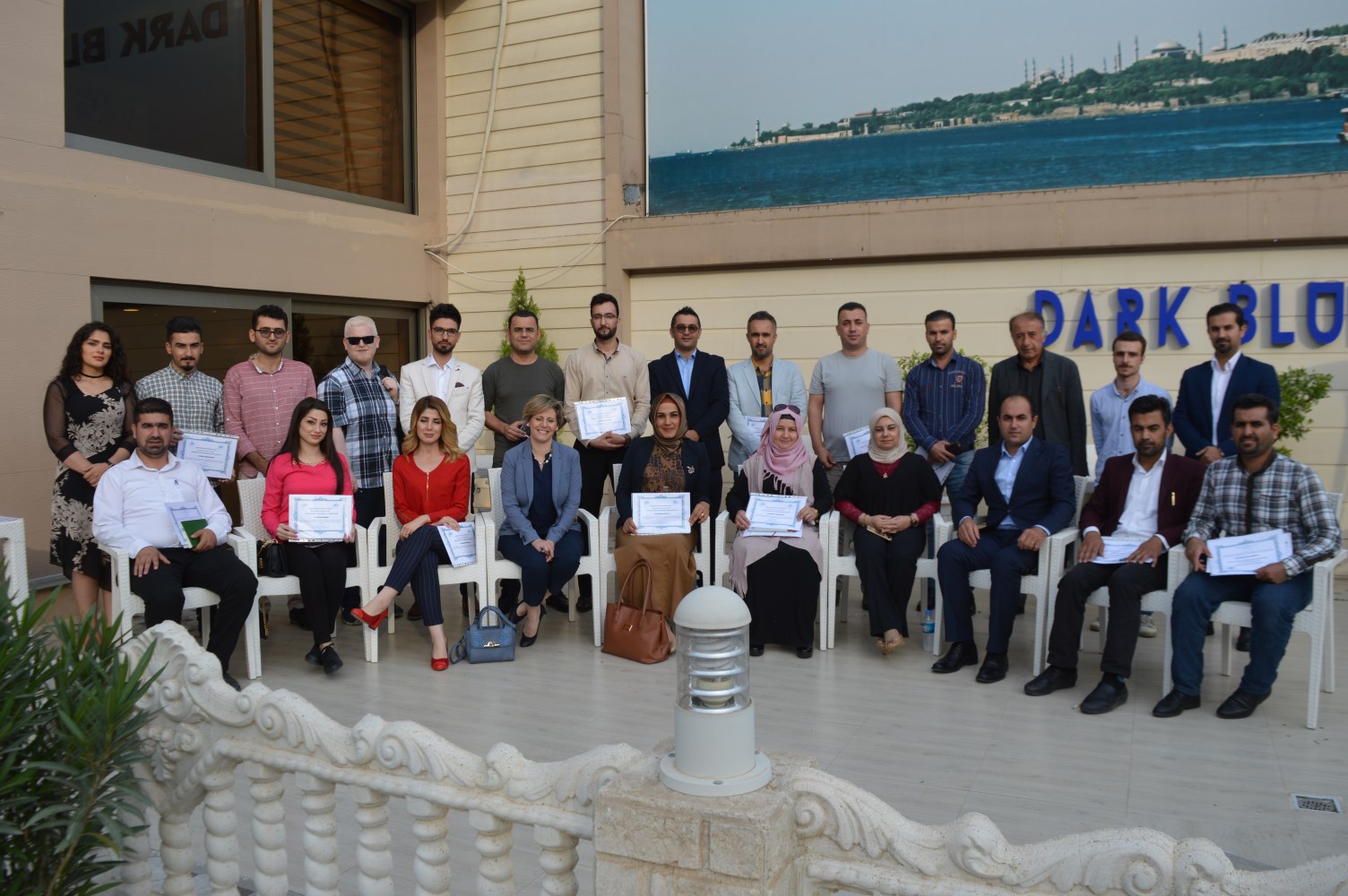 CHMK has distributed its certificate of a workshop attendees | CHMK